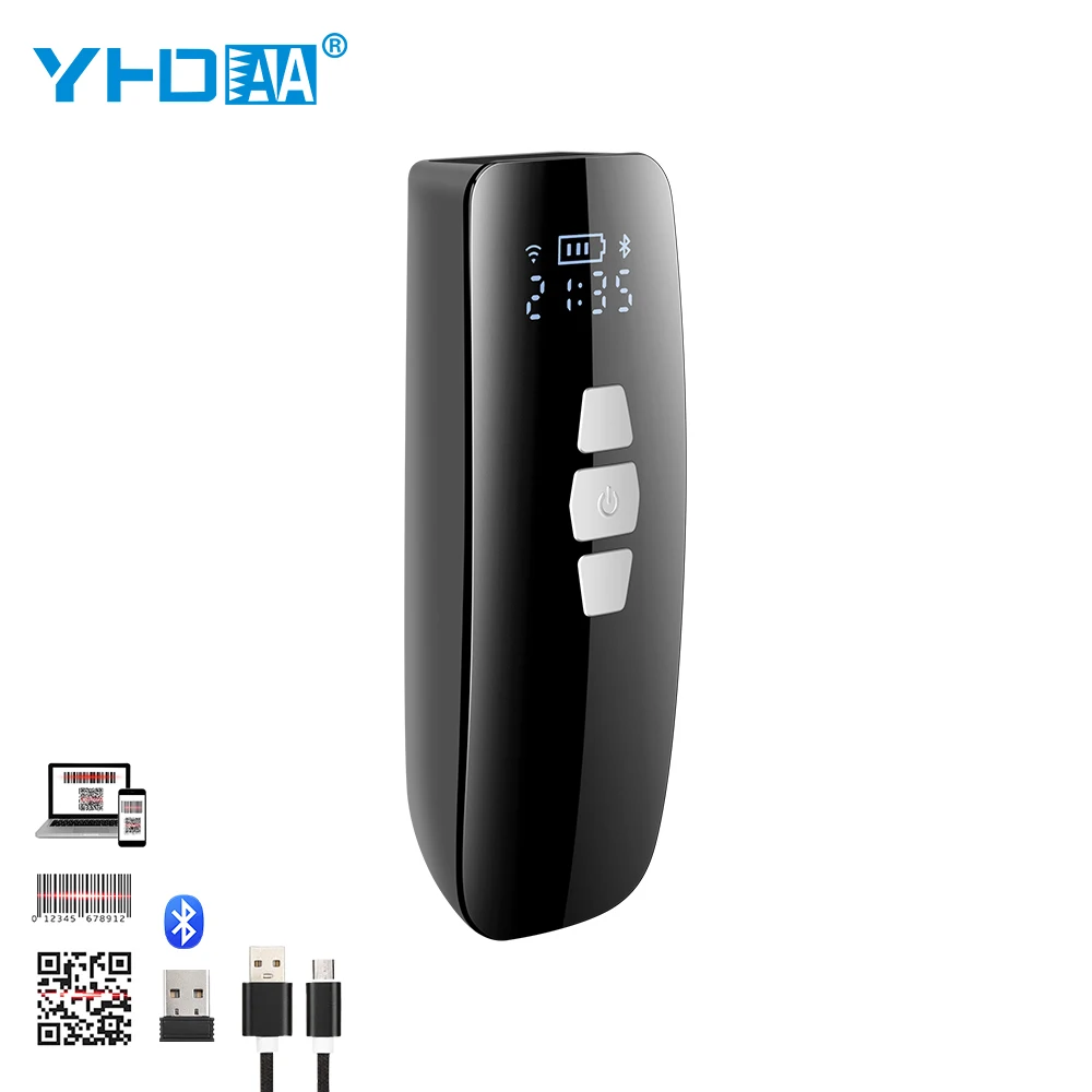 YHDAA Fall Prevention Portable Mini Barcode Reader Wireless 3 In 1 ...