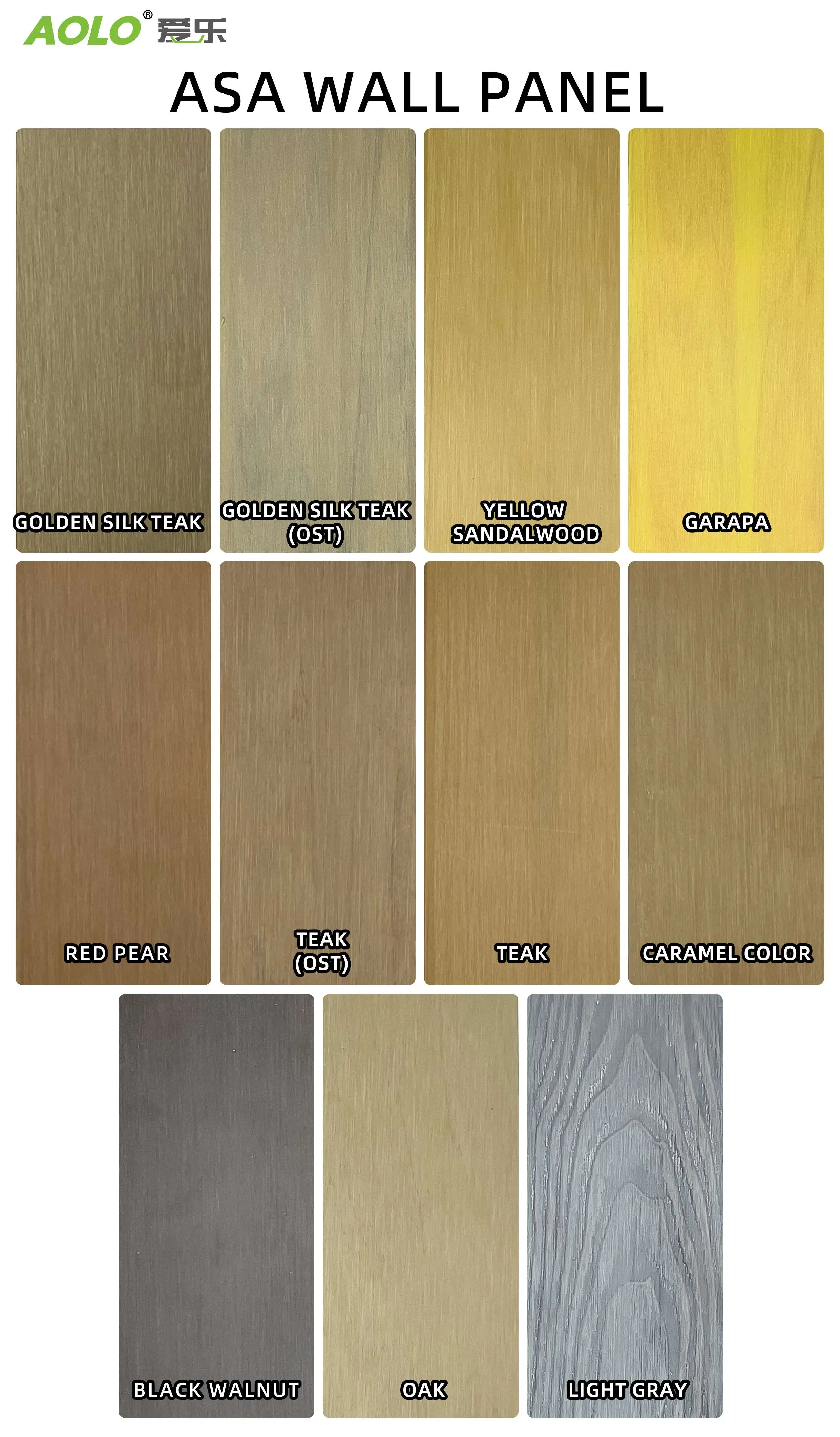 ASA/PVC Fluted Wall Panel Ceiling Tiles Pvc Wall Panel Exterior Plastic ...