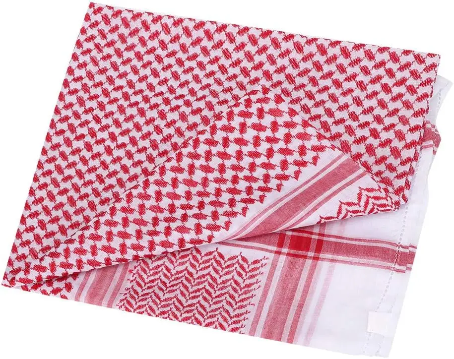 Keffiyeh Arab Head Scarf For Men Sheikh Muslim Turban Saudi Dubai ...