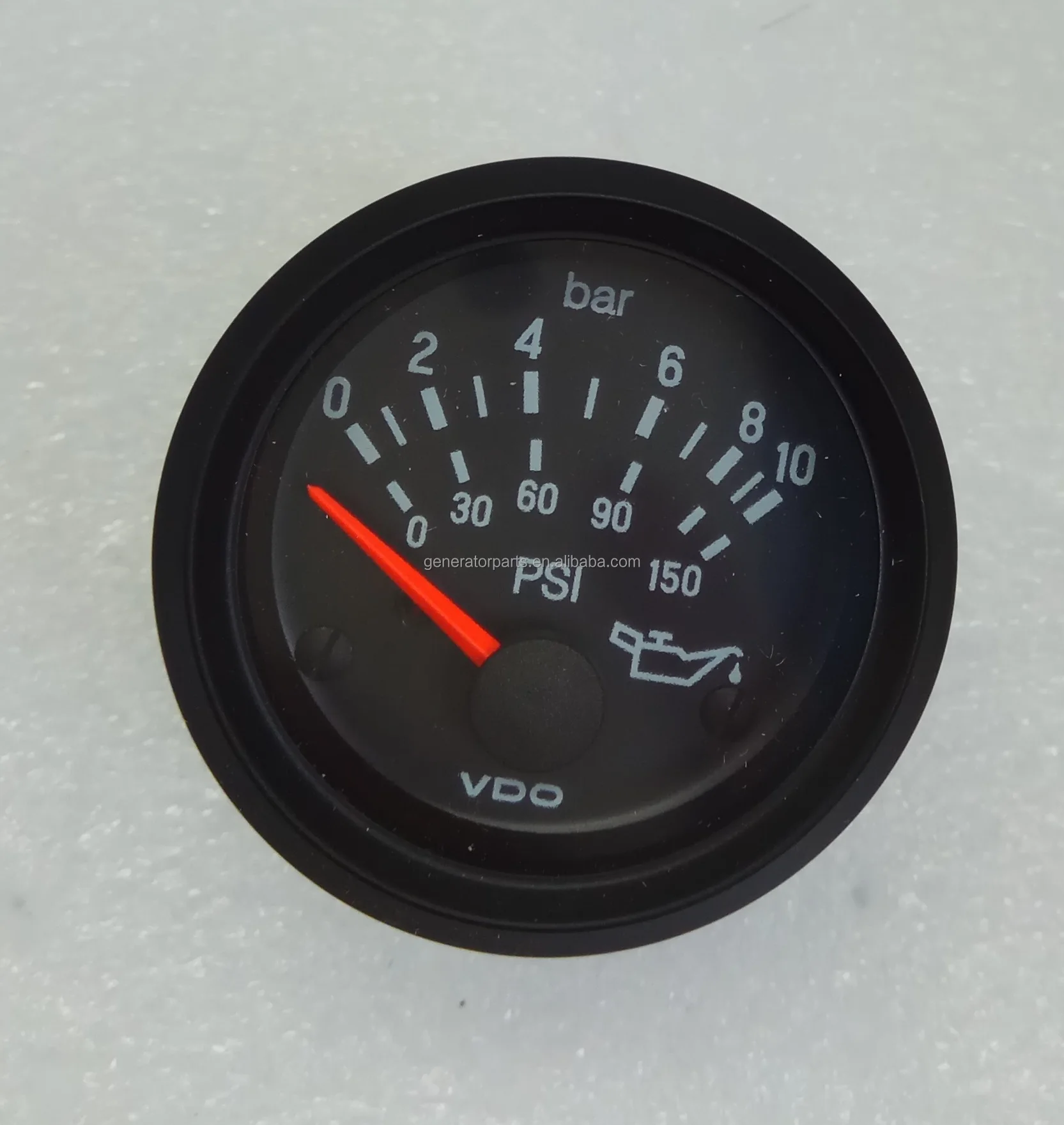 Genuine VDO Oil Pressure Gauge 350-040-015 VDO 0-150PSI 52mm 24v| Alibaba.com