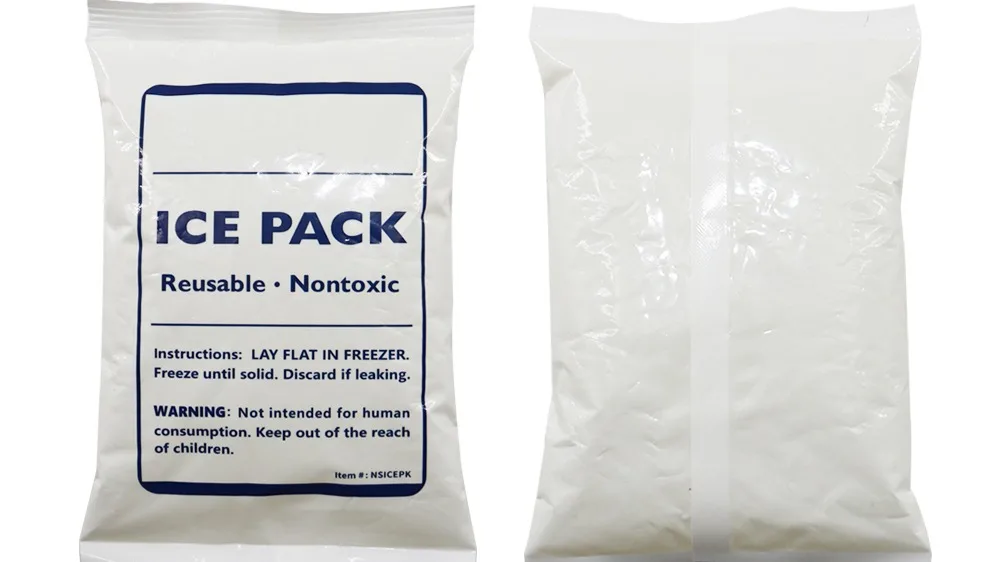 Custom Reusable Frozen Gel Cold Pack For Food Storage Transport ...