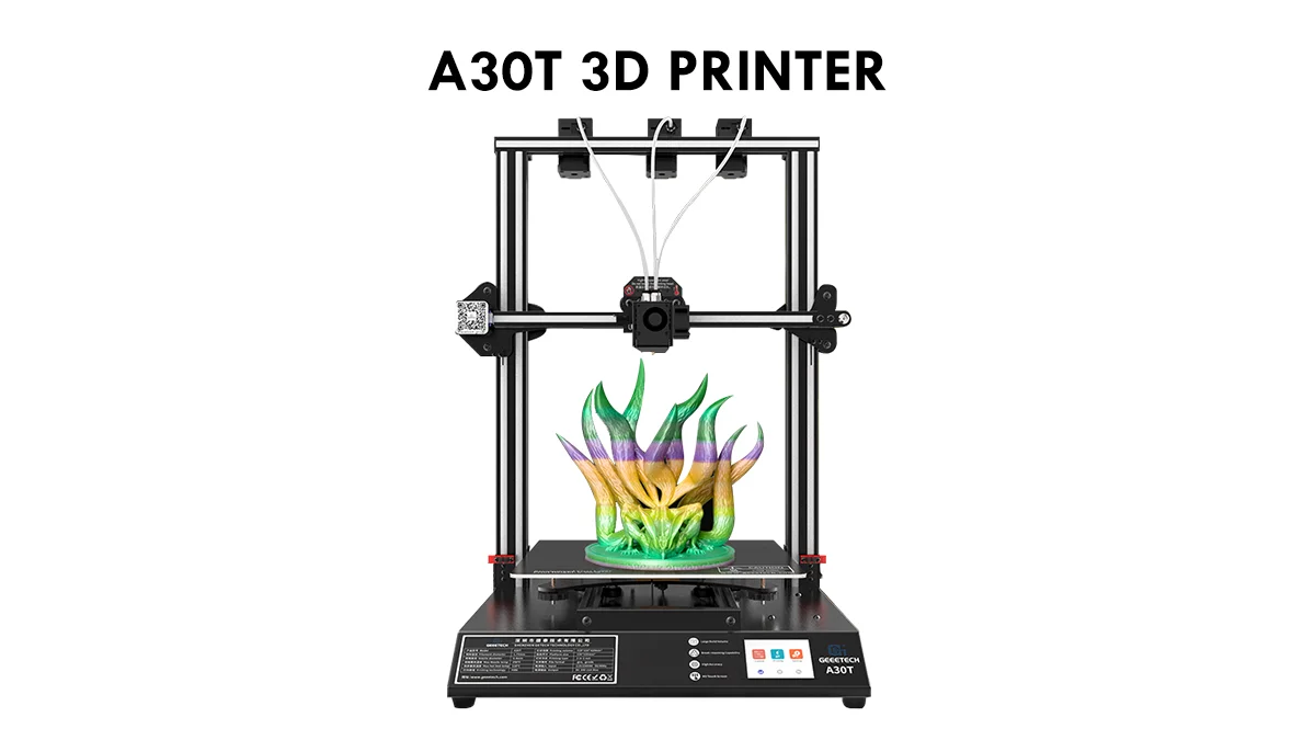 Geeetech Multi Color Mix Color 3d Printing 3 In 1 Out Triple Extruder ...