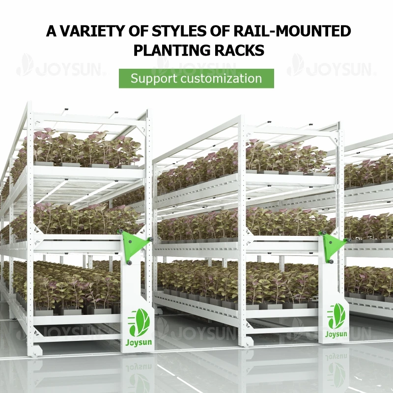 High Quality Hydroponic Mobile Grow Rack System by Joysun
