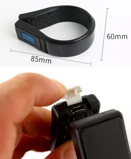 USB Rechargeable Flashing Safety Warning Led Shoe Clip Light for Night ...
