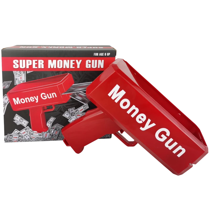 Wholesale Gold Money Gun Make Cash Money Rain De Dinero Gun Toy Shot ...