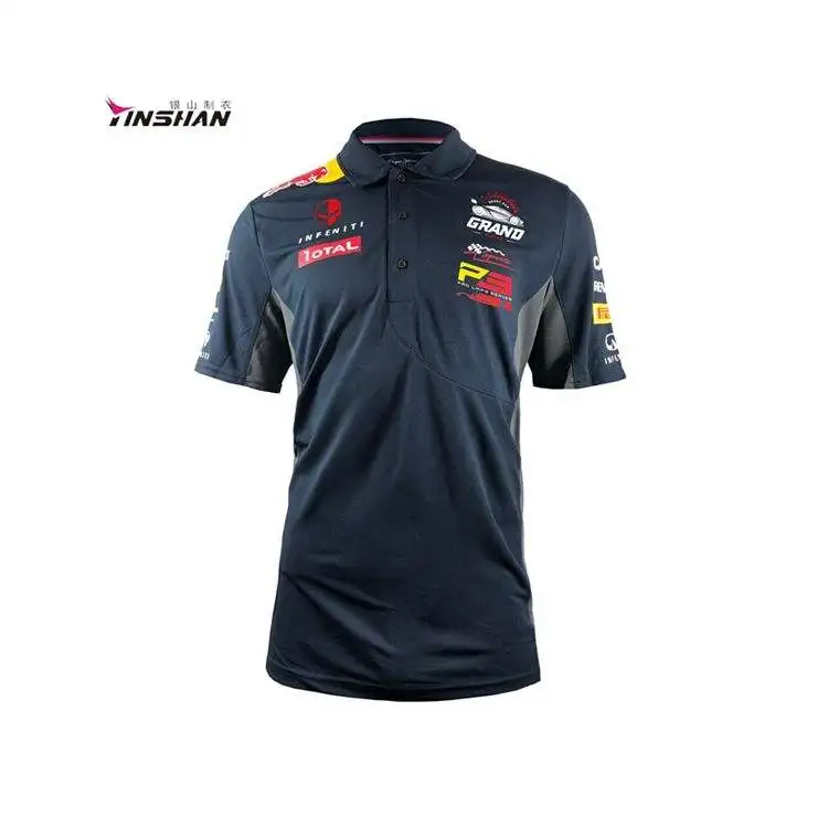 Wholesale Custom Comfortable Blank F1 Racing Clothing Quick-dry Fabric ...