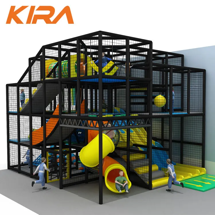 Funny Playground Slide Indoor Kids Fun Equipment Indoor Playground ...
