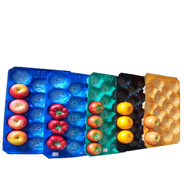 Plastic Apple Peach Pear Kiwi Fruit And Vegetable Package Liners Tray ...