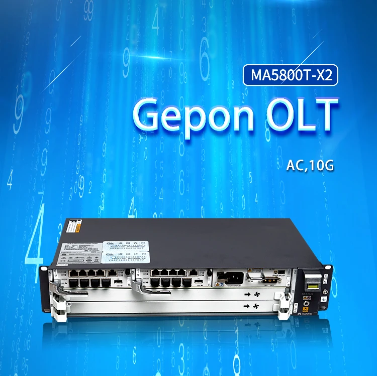Gpon Olt Ma5800-x2 Series With 16 Ports And 2u Small Olt Mini Gpon Epon ...