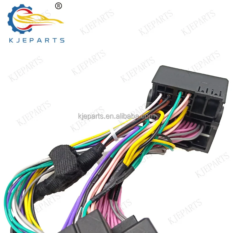 Car 40pin Adapter Complete Power Wiring Harness With Canbus For Benzs C ...
