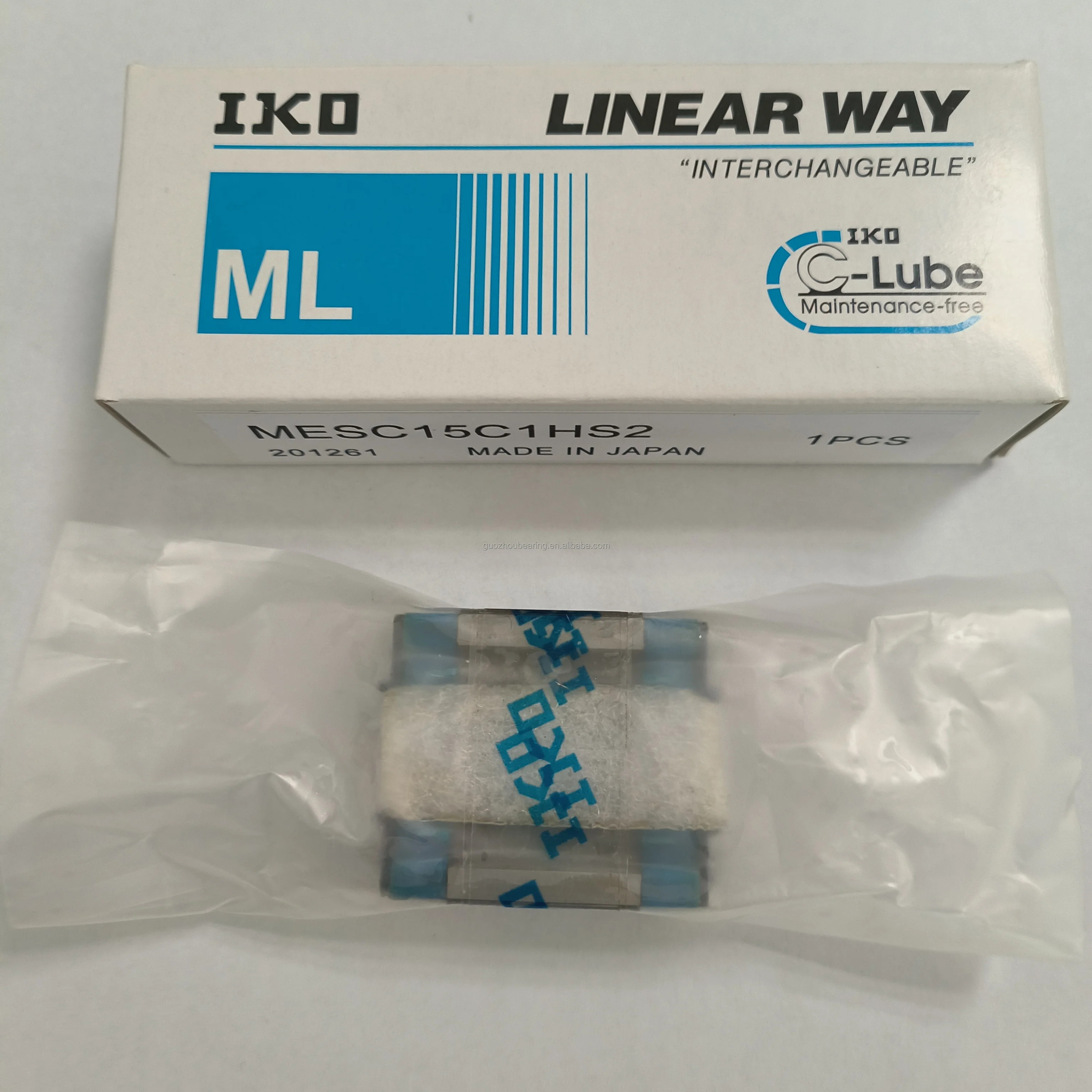Original Japan Iko Linear Guideways Linear Guide Block Mesc15 Mesc15c1hs2 Linear Guide Bearing ...