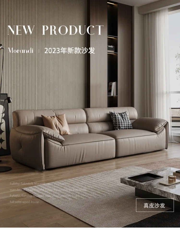 Oversized Sofa Couch Sectional Deep Seat Sofas Light Luxury Minimalist ...