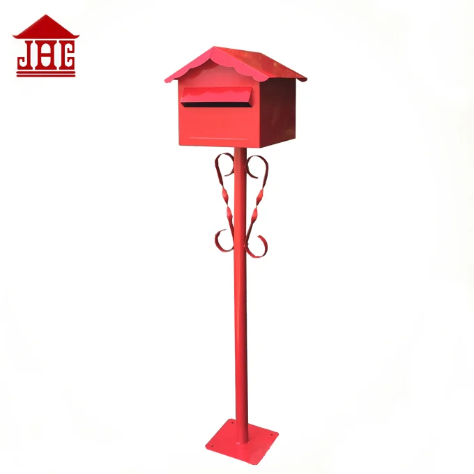 Galvanized Steel Post Mounted Mailbox| Alibaba.com