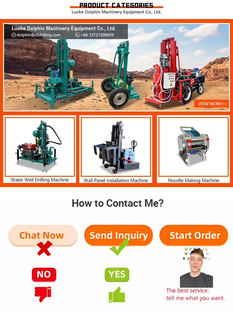 Customized Mini Crawler Hydraulic Drill Rig Direct Small Diesel Powered ...