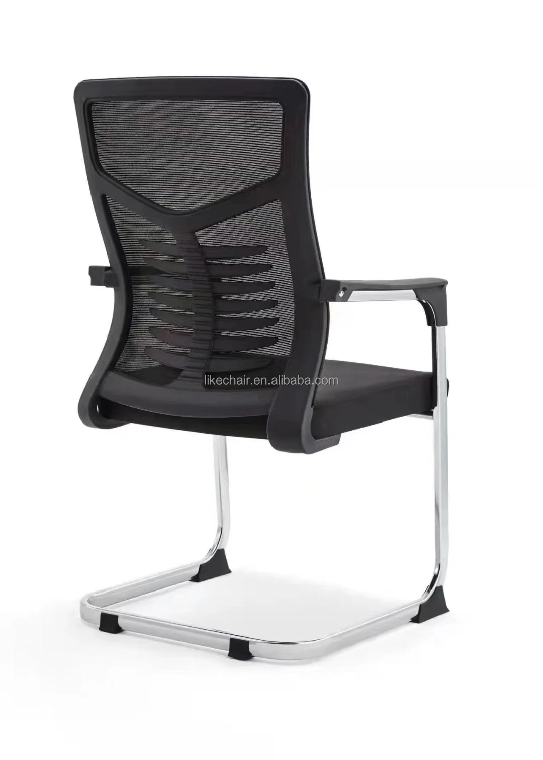 Mesh Office Chair Without Wheels Back Support Training Computer ...