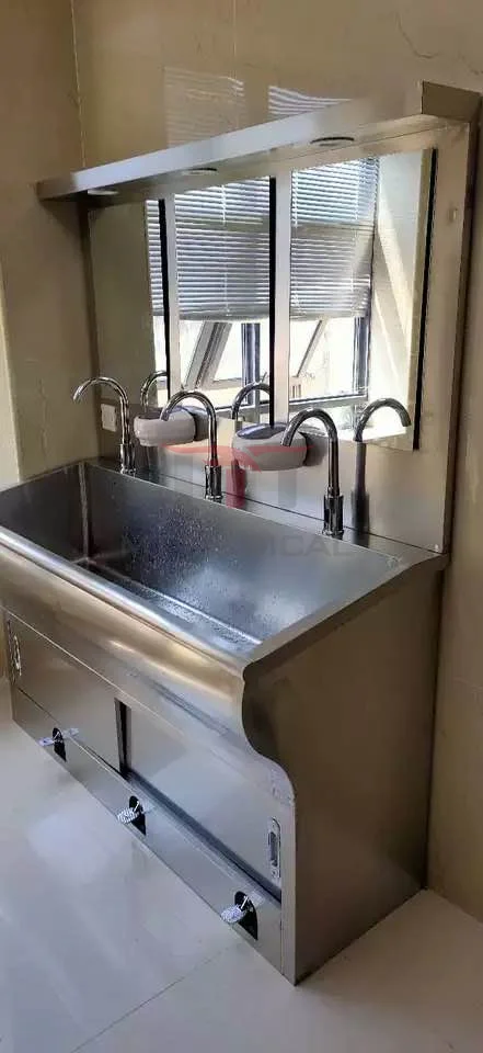 Mt Medical Hospital Stainless Steel Scrub Sink Medical 304 Stainless ...