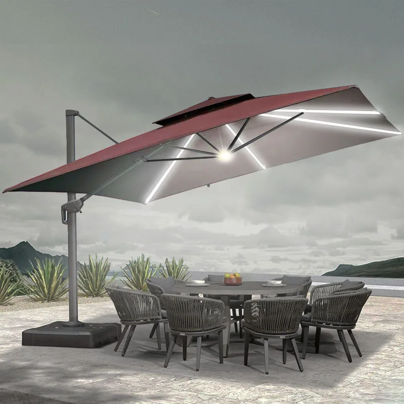 Garden Furniture Garden Patio Parasol Cantilever Patio Outdoor Roma ...