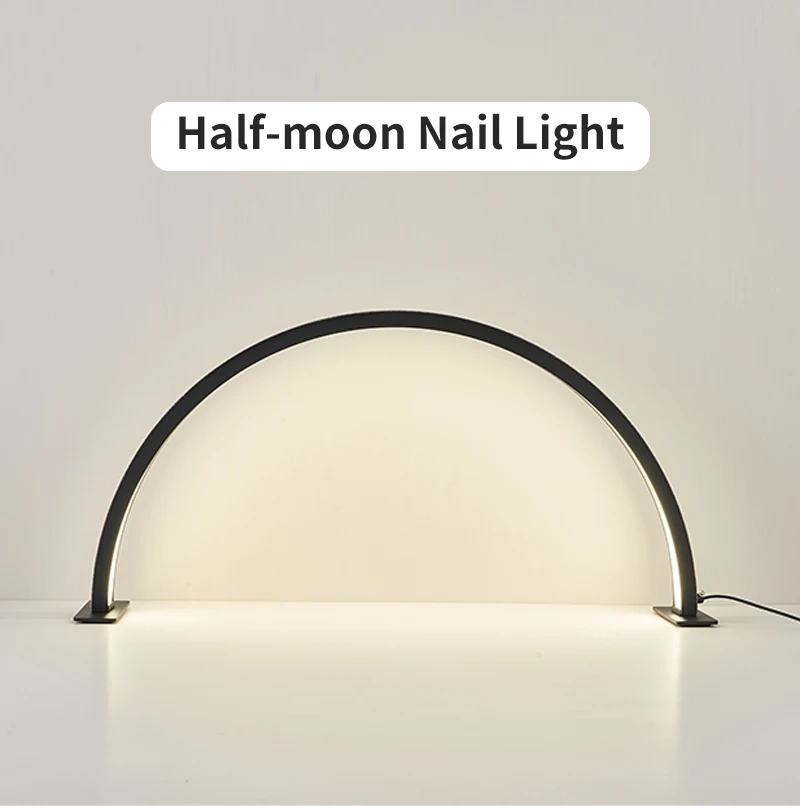 Arch Beauty Light Led Floor Lamp Half Moon Eyelash Ring Light for ...