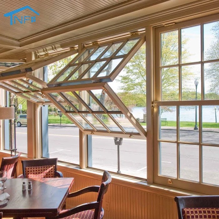 Foshan Factory Price Aluminium Glass Folding Window