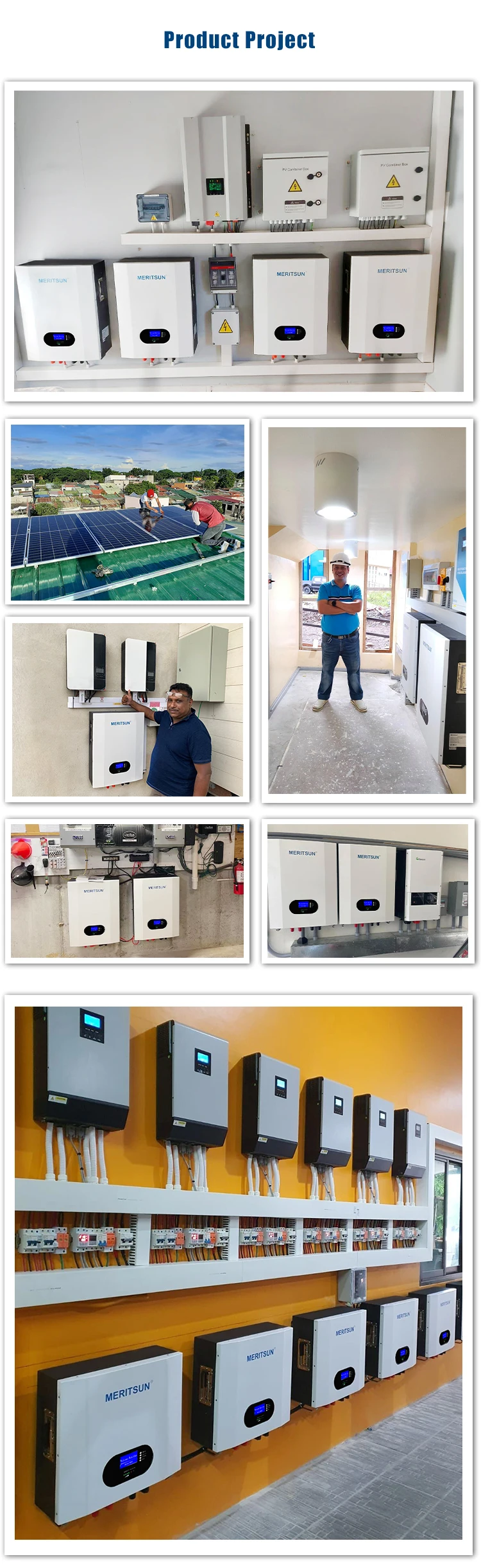 MERITSUN 10kw Lifepo4 Battery - Reliable Home Energy Storage