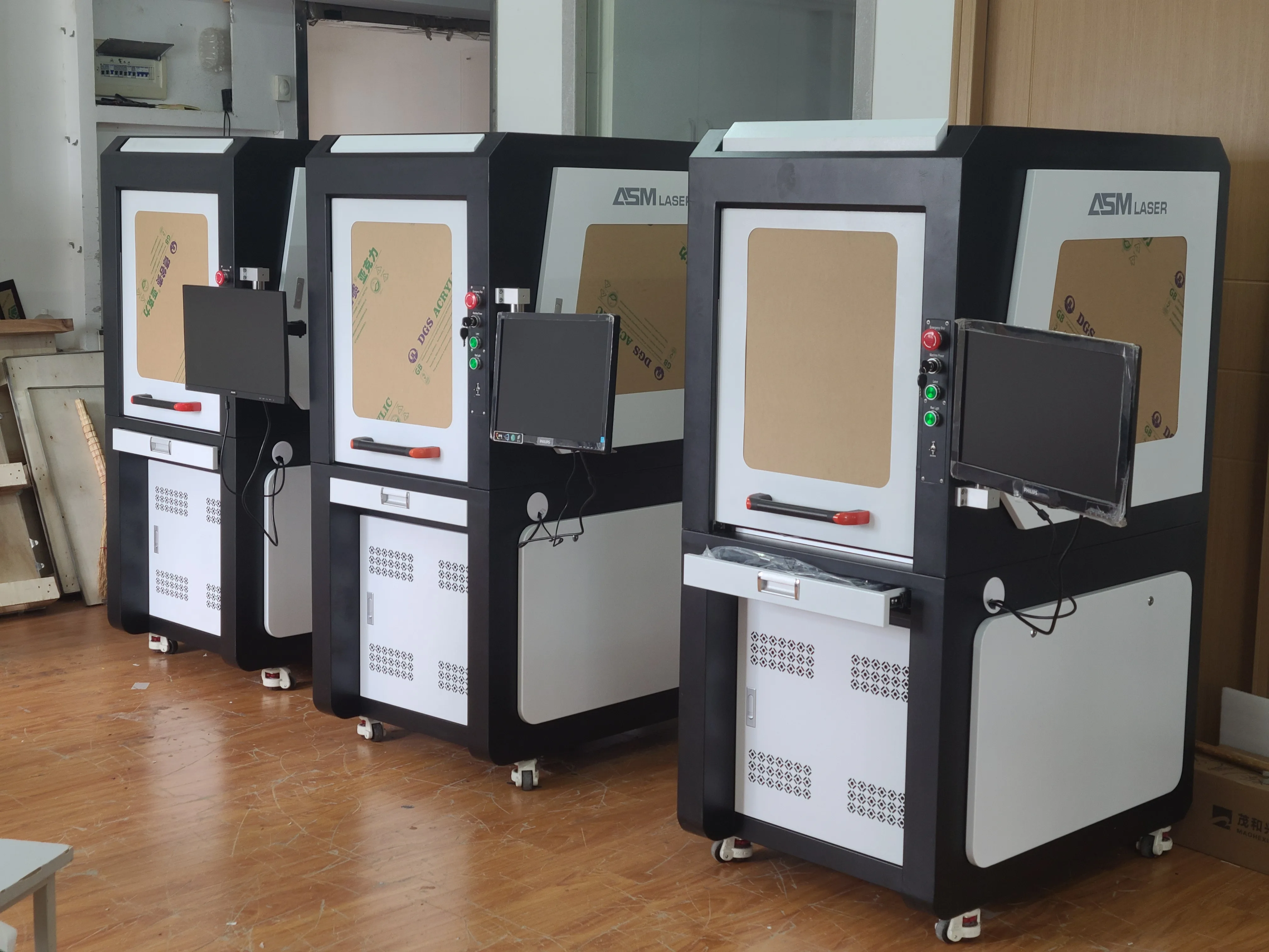 2.5D 100W Fiber Laser Marking Machine for Precision Cutting