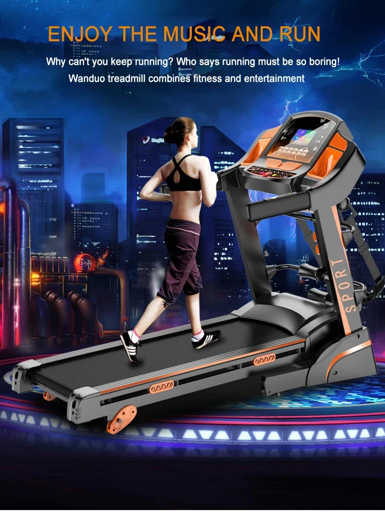 Good Quality Premium Running Machine Touch Screen Treadmills for Home ...