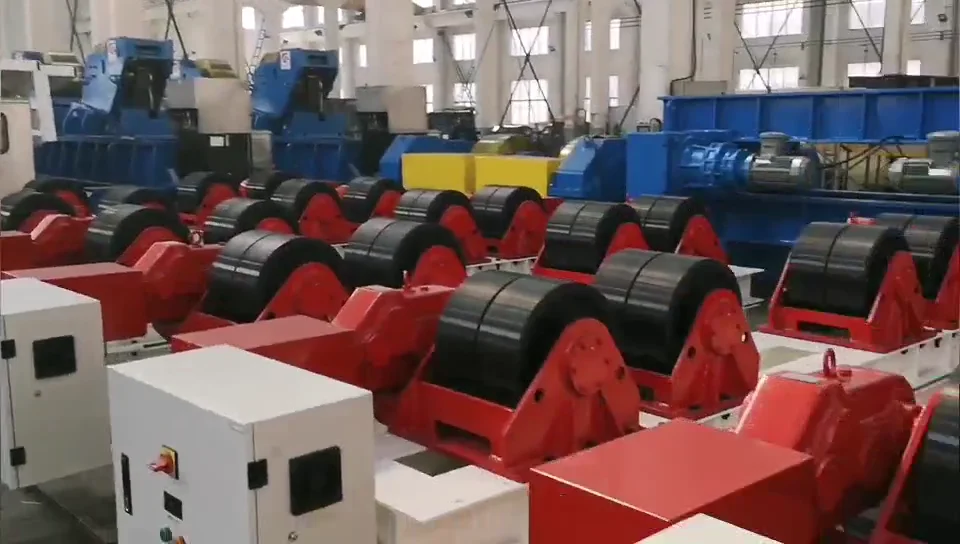 Vessel Welding Rotator / Tube Rotator Welding Hgk200 Bolt Adjustable ...