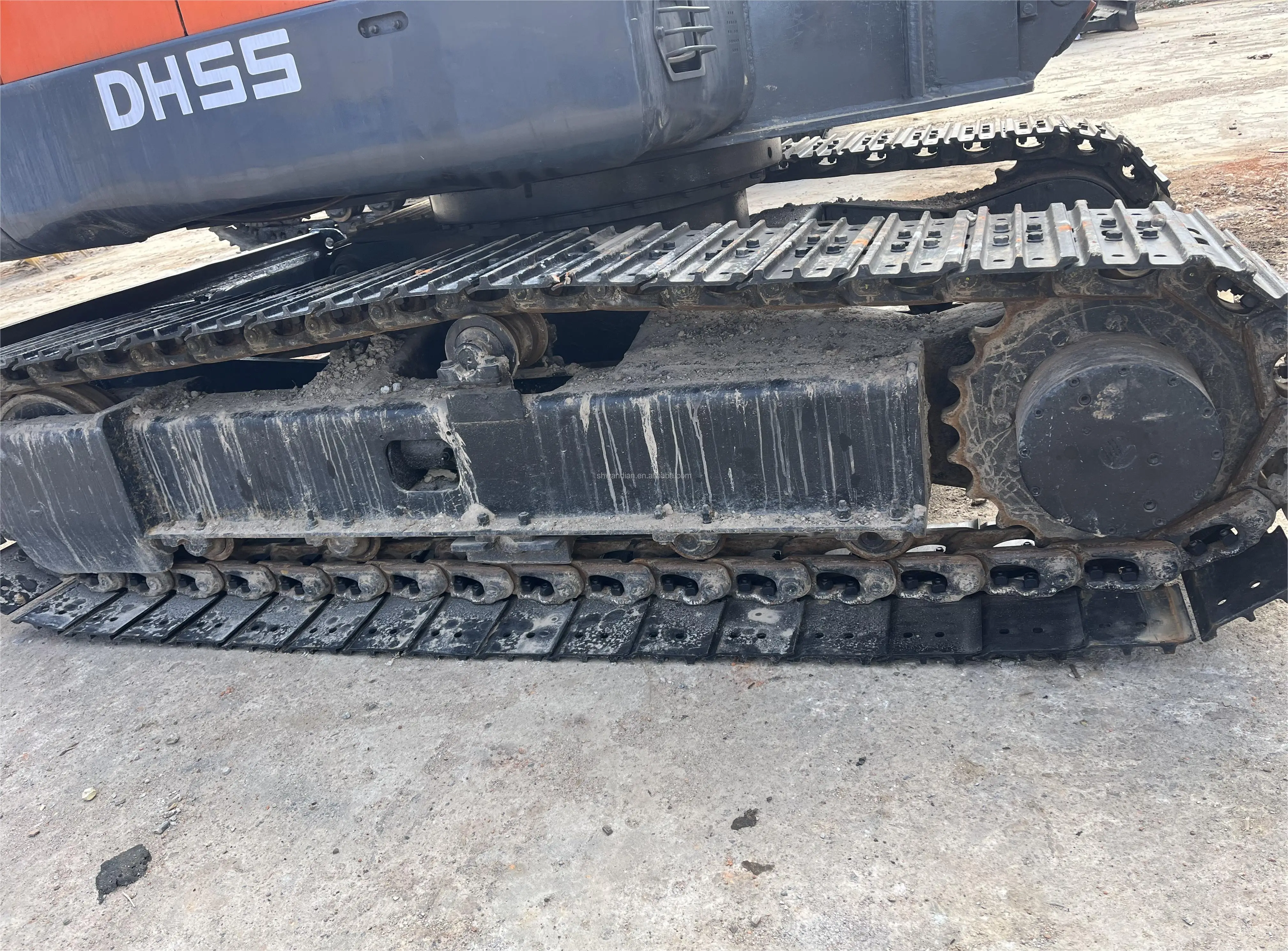Korea Used Doosan Excavator Doosan Dh55 5 Tons Small Mini Doosan Dh55 ...