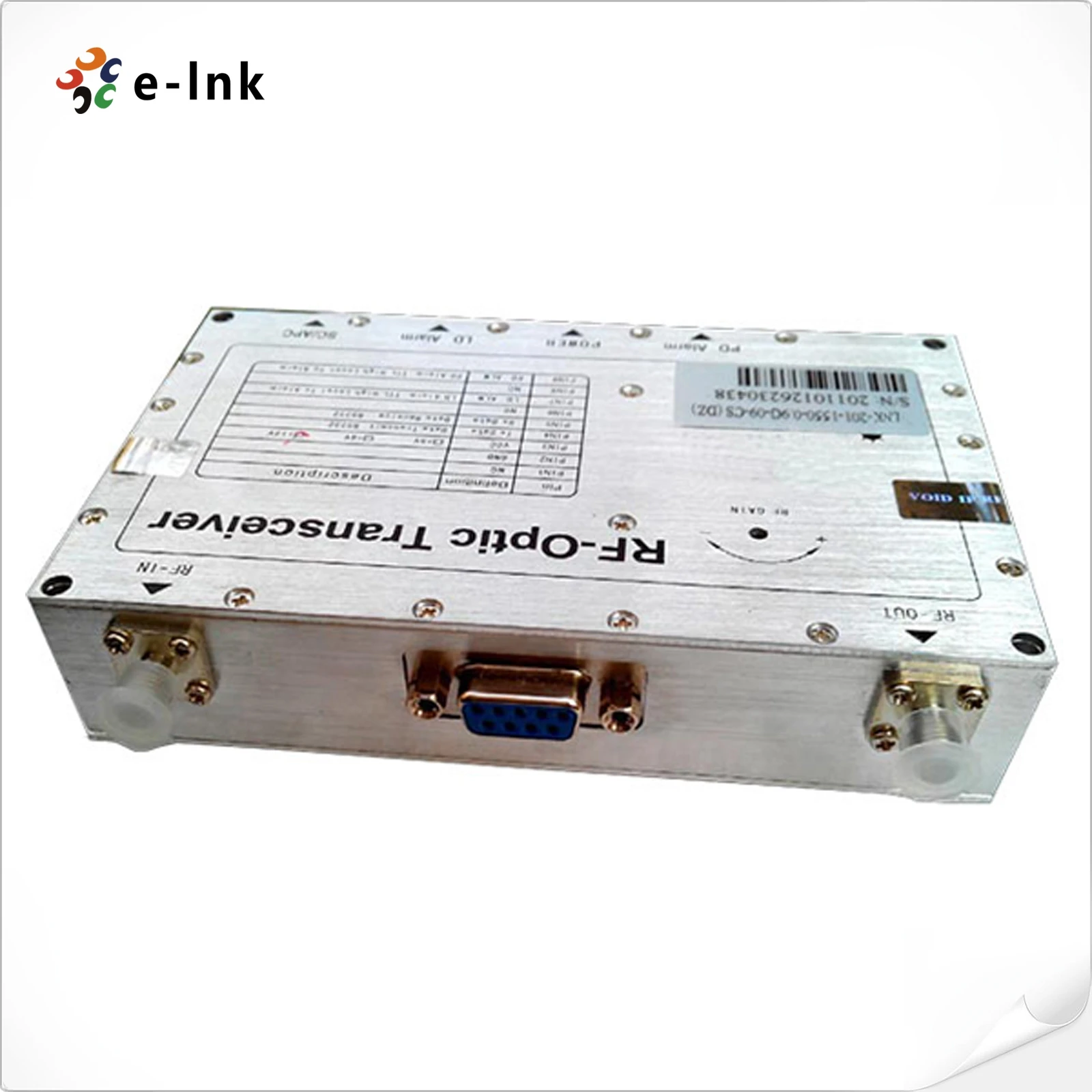 E-link LNK-201 Series - RF over Single Fiber Optic Transceiver
