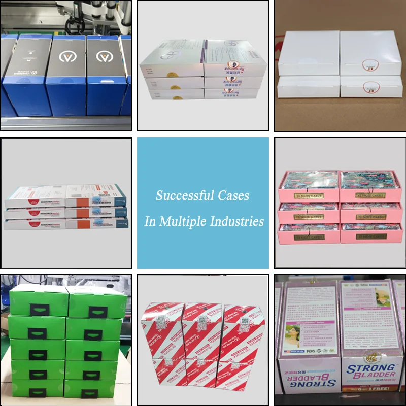 Automatic Test Detection Reagent Box Lucency Label Corner Side Sealing ...