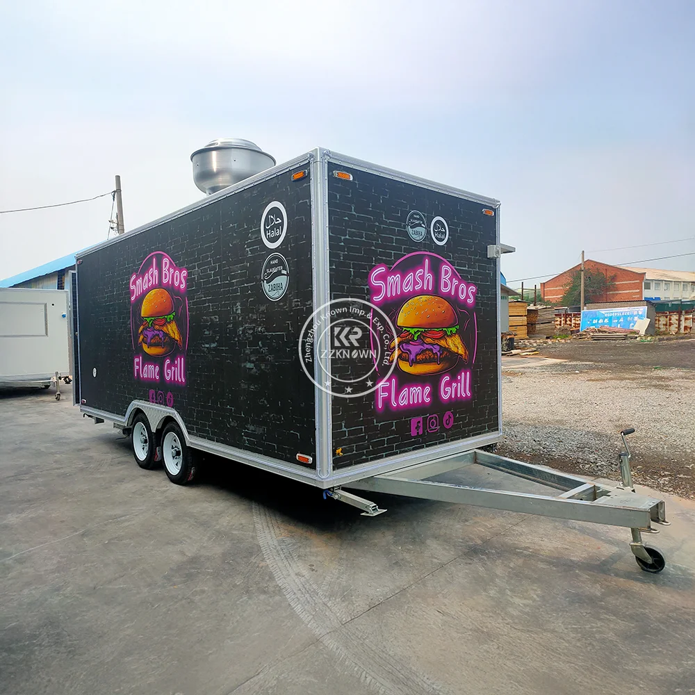 Pizza Food Trucks Mobile Kitchen Restaurant Burger Van Taco Mobile Fast ...