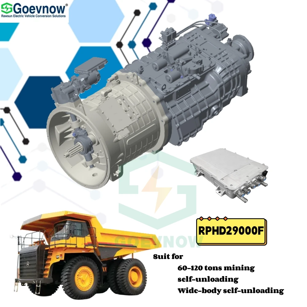 Hybrid Series EV Vehicle Conversion Kit for 60-120T Truck RPHD29000F ...