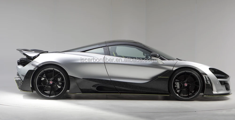 720S Upgrade 765 765LT Car Bumper Front Lip Diffuser Side Skirts ...