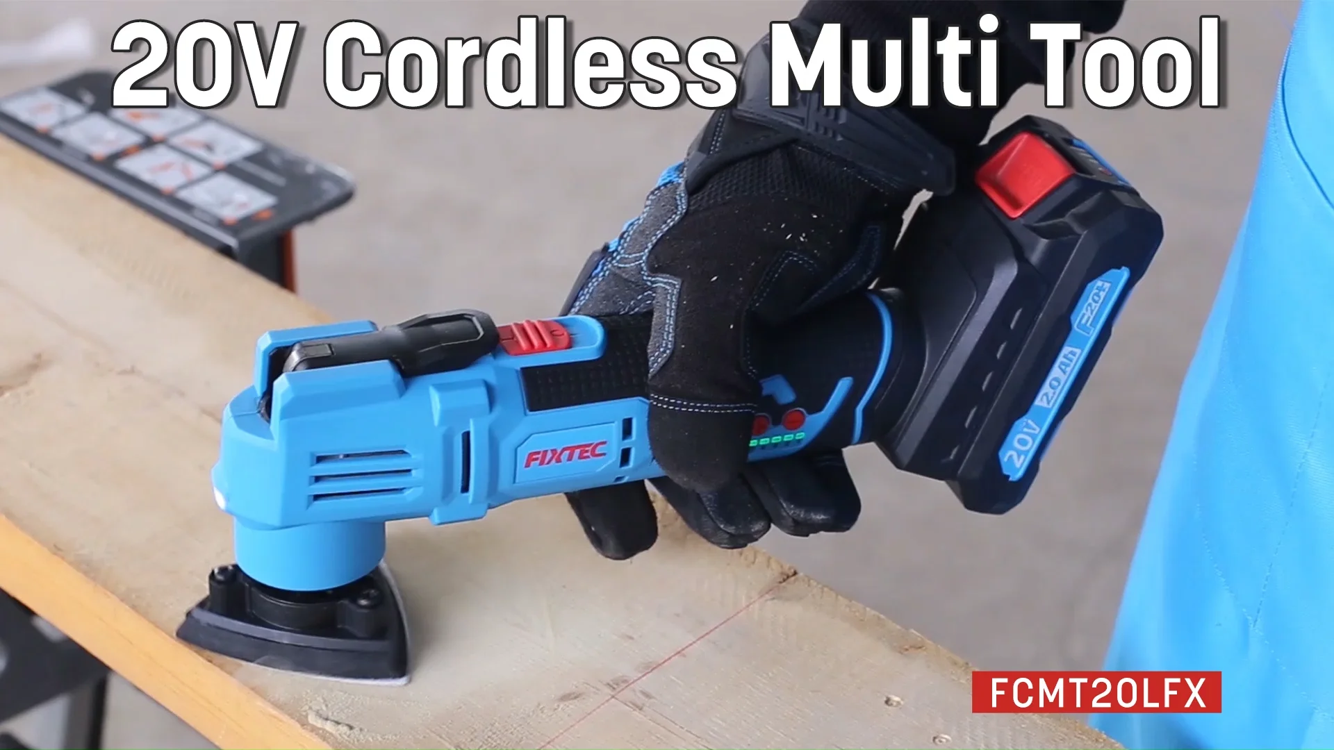 Fixtec Rechargeable Multi Oscillating Saw 20v Battery Cordless Oscillating Multi Tools - Buy ...