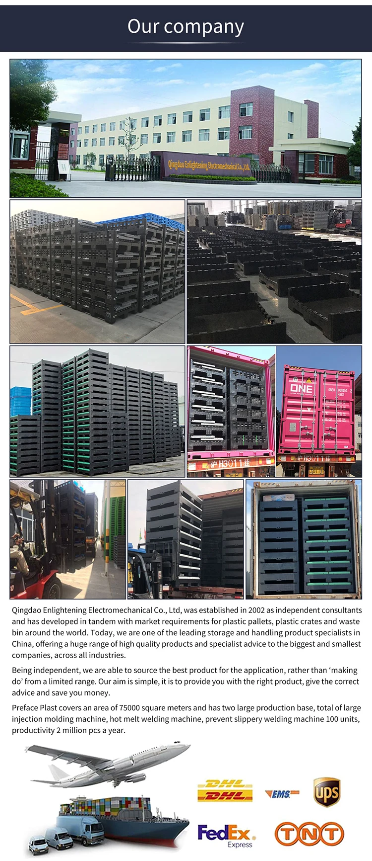 1200x1000x1200mm Collapsible Pallet Boxes - Heavy Duty Storage
