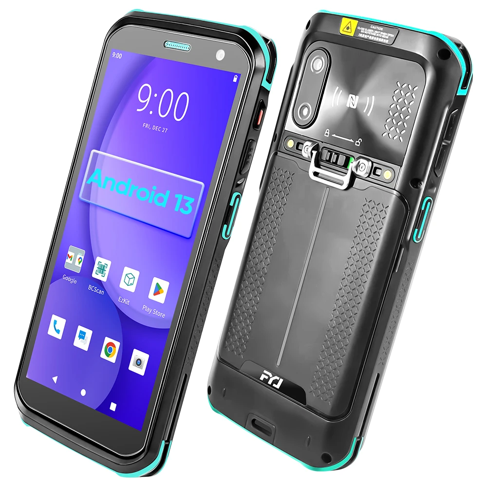 5,5 Pulgadas Android 13 Ip68 Industrial Pda Terminal De Mano Inventario 1d 2d Qr Lector De ...