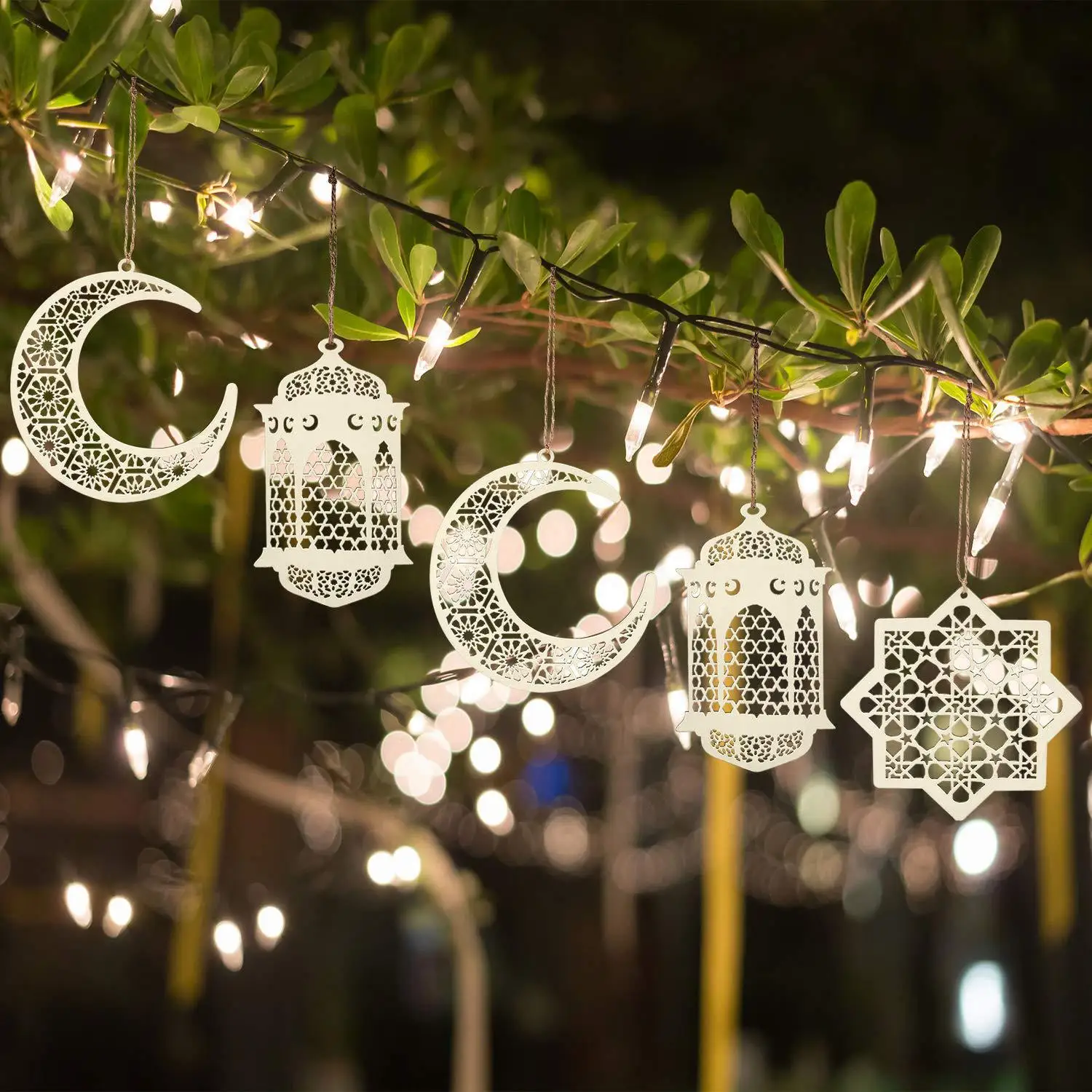 Nicro Islamic Muslim Eid Mubarak Decoration Ramadan Festival Supplies ...
