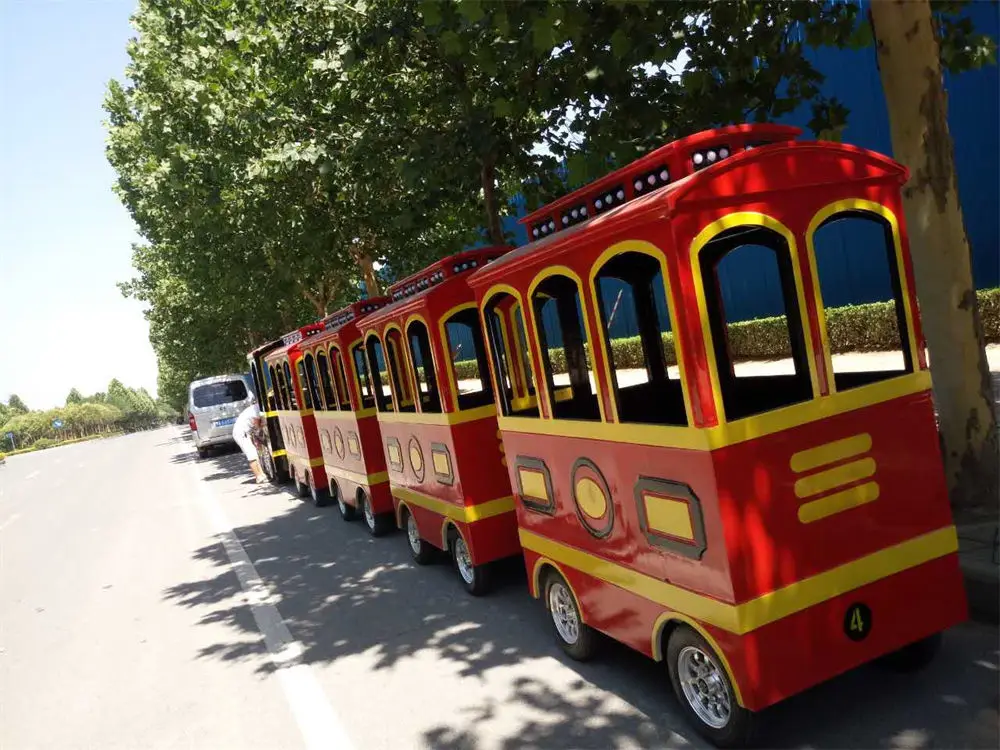 Attractions Sightseeing Electric Train for Sale - Mini Trackless Train