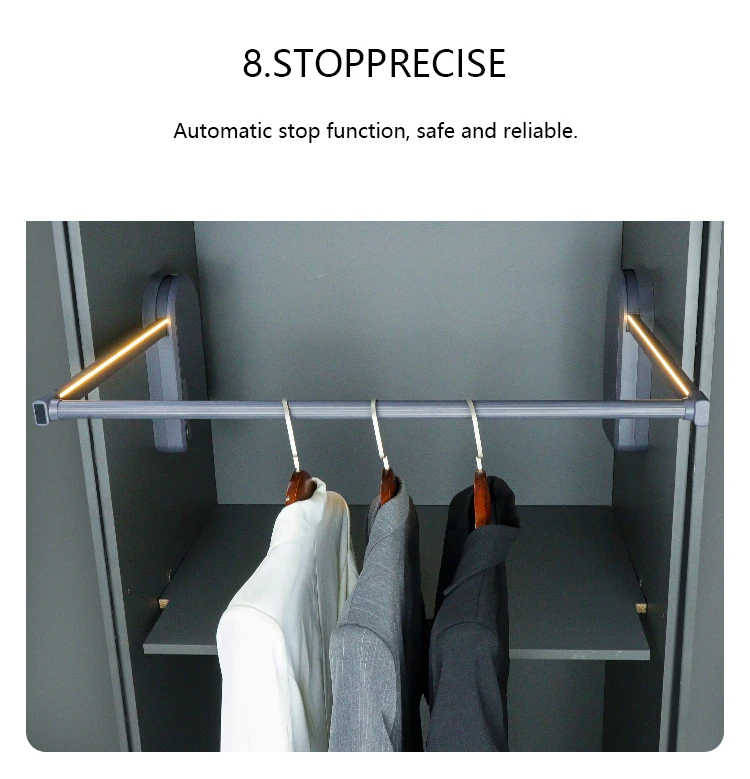 Custom Made Electric Powered Wardrobe Lifter - Modern Furniture