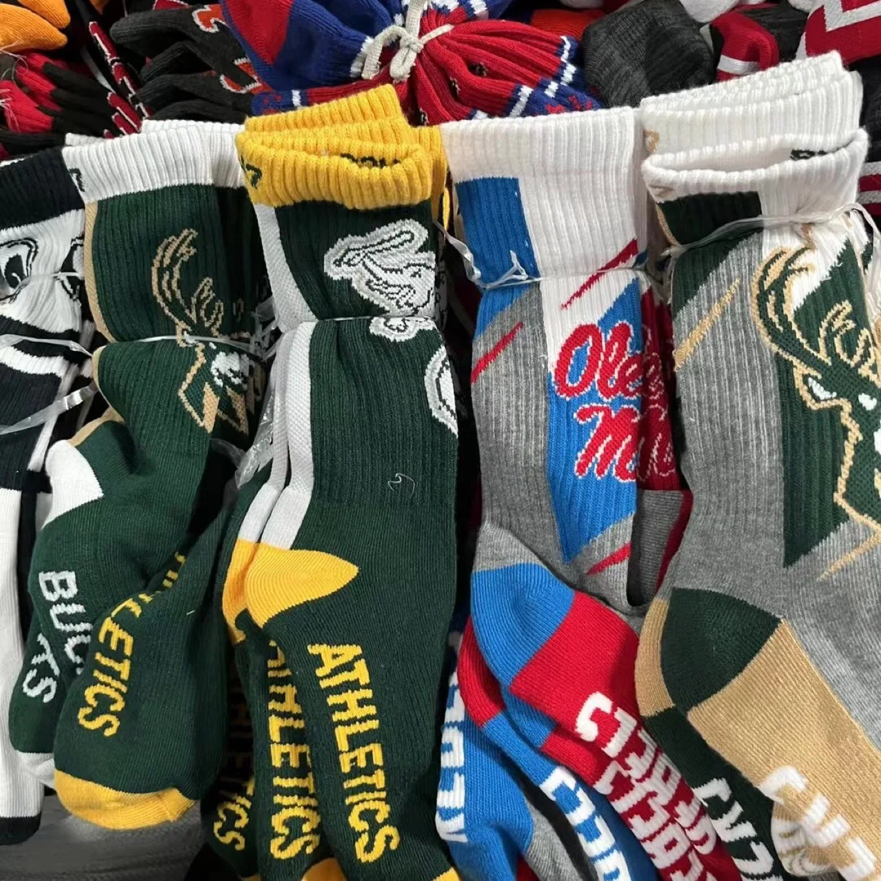 2022 Sports Training Nfl Na Brand Socks Long Cotton Basketball Popular ...