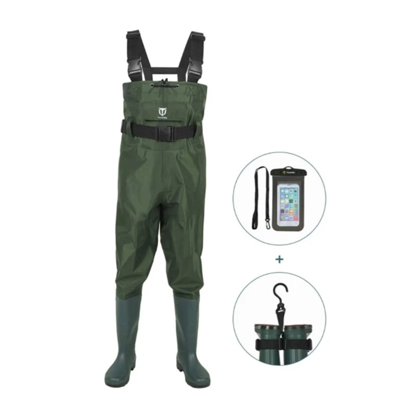 Top Right FA002 High Quality PVC Waterproof Fishing Waders