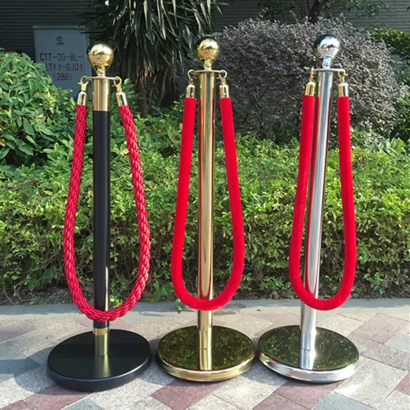 Red Carpet Vip Black And Gold Crown Queue Line Pole Barrier Rope Crowd ...