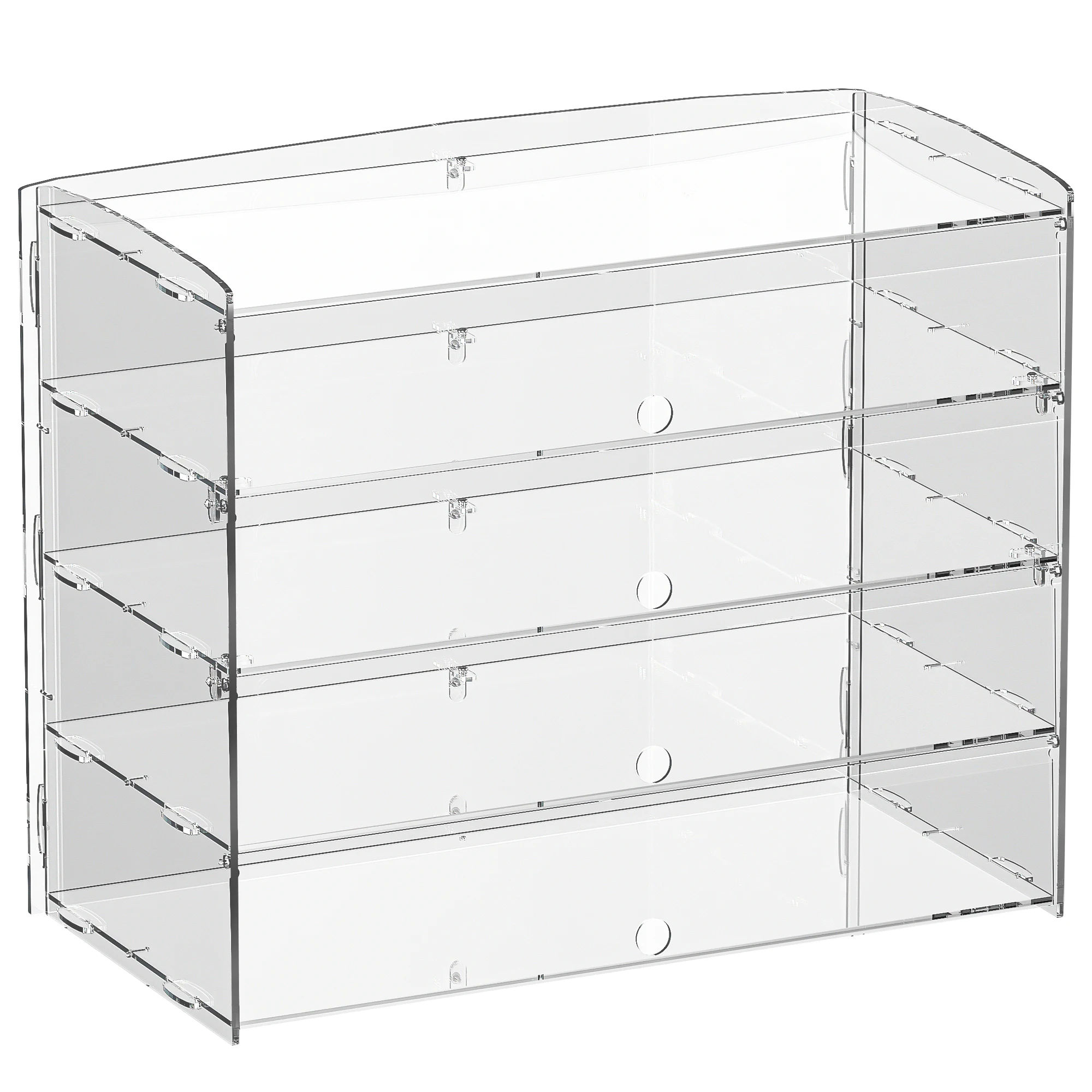 Custom Acrylic Display Case - 4 Tier, Transparent & Stylish