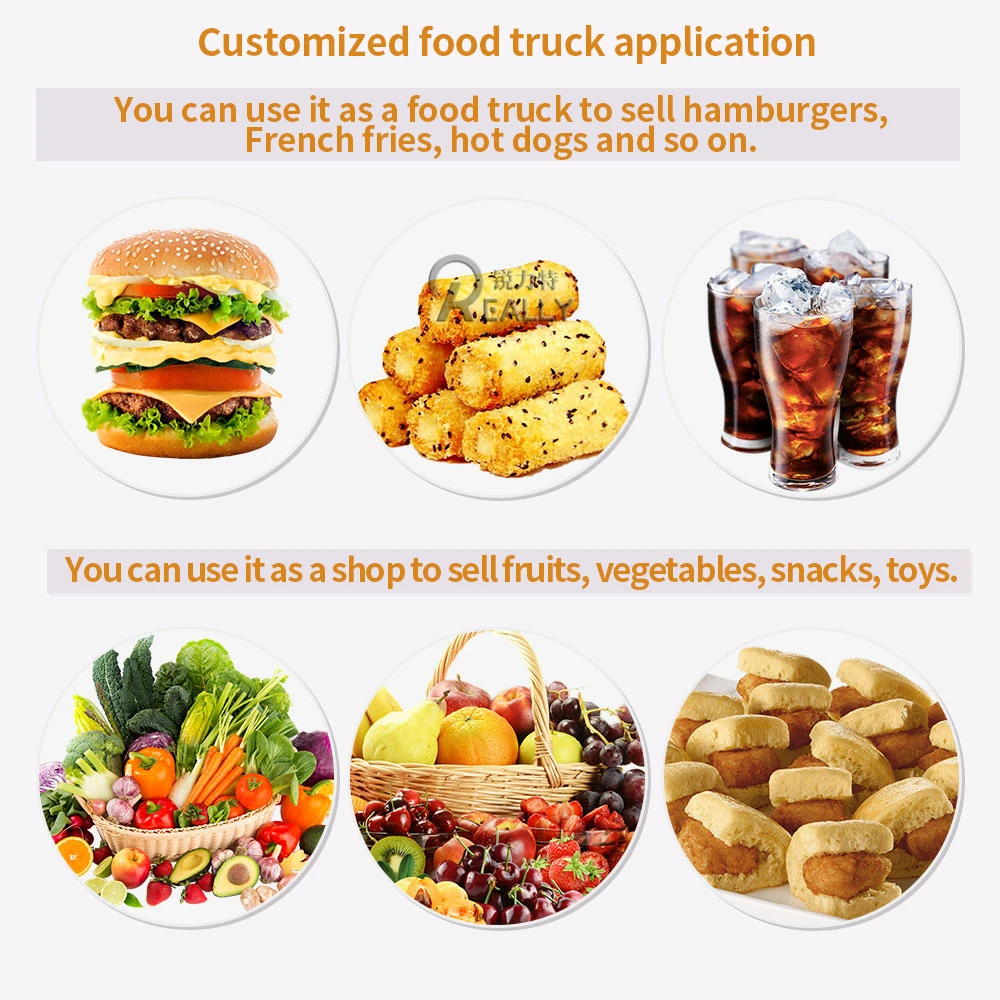 Large Mobile Food Trucks Catering Trailer For Sale Hot Dog Food Truck ...