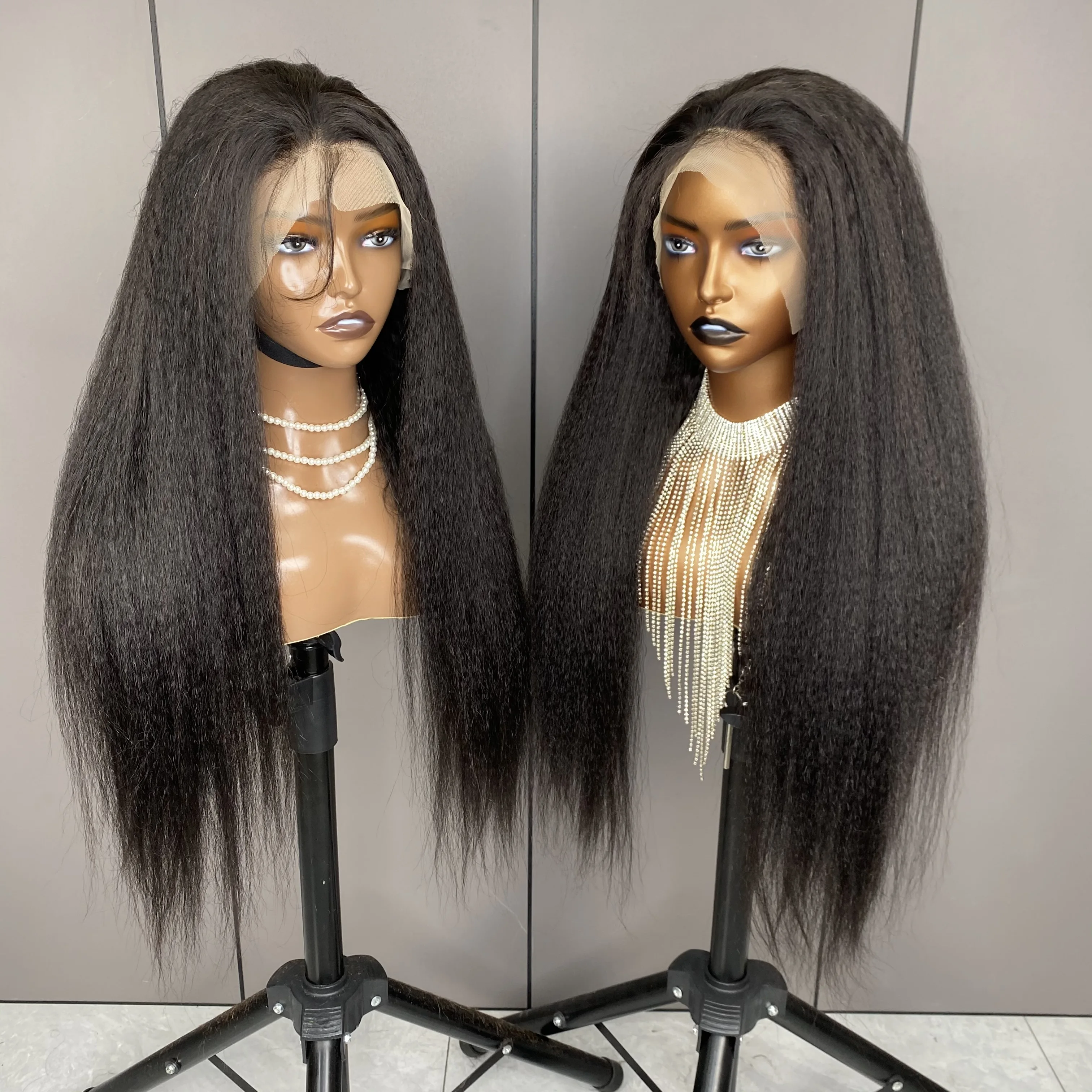 250% Density HD Transparent Deep Wave Lace Frontal Wig