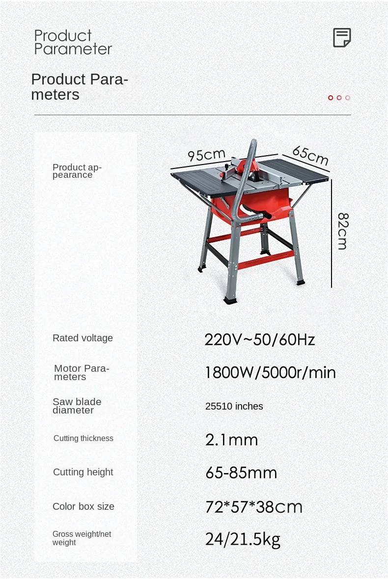 Multifunctional Saw Bench Table Miter Saw Wood Cutting Sliding Table ...