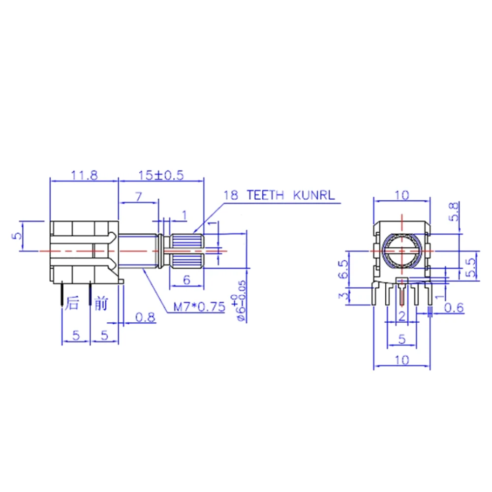 RS1010 Rotary Switch - Versatile 1, 2, and 3 Position Gear Change