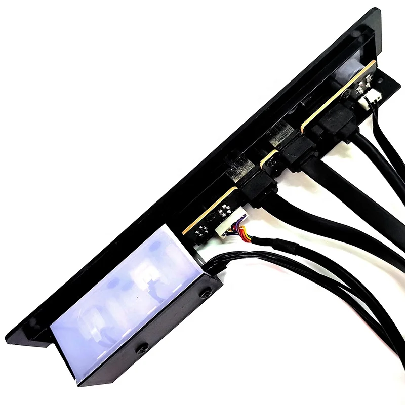Pc Case Front Panel With Dual Usb 3 0 Type C Led And Audio
