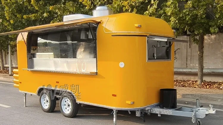 Wecare Concession Stand Roasted Chicken Food Trailer Boba Tea Bar ...