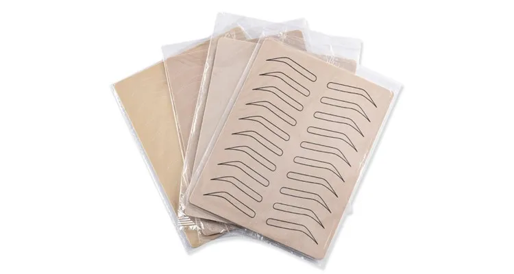 Inkless Blank Practice Skin Tattoo Pre Printed Permanent Makeup ...